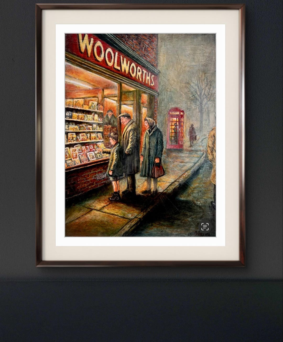British Nostalgia Digital Art Print – Vintage Woolworths Shopfront ...