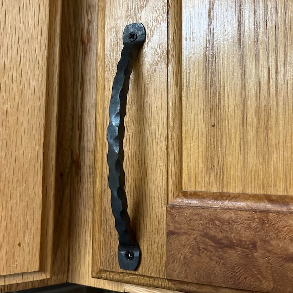 Hand Forged Cabinet Pulls - Etsy