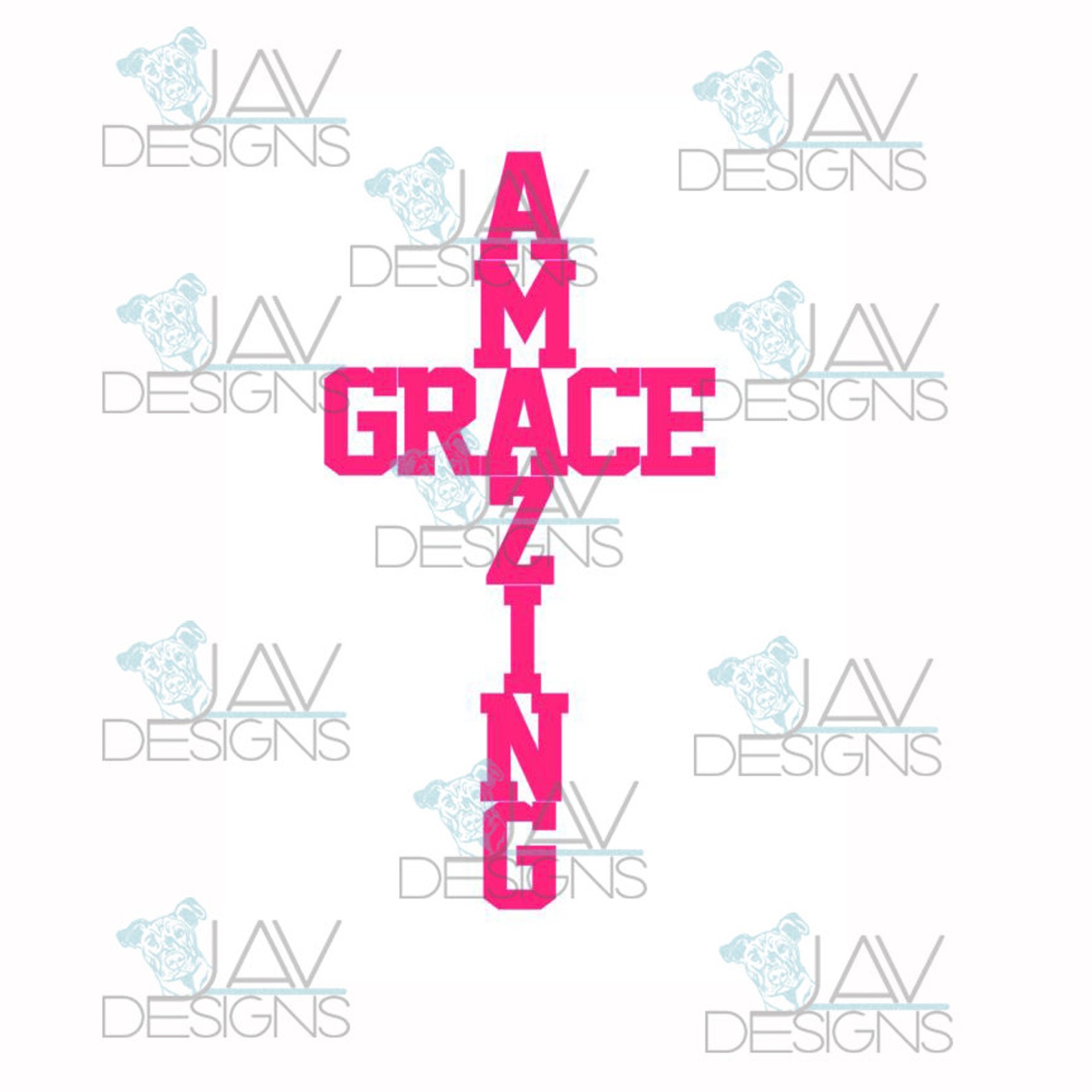 Faith Cross Jesus Cross God is Good Amazing Grace Cross Fish | Etsy