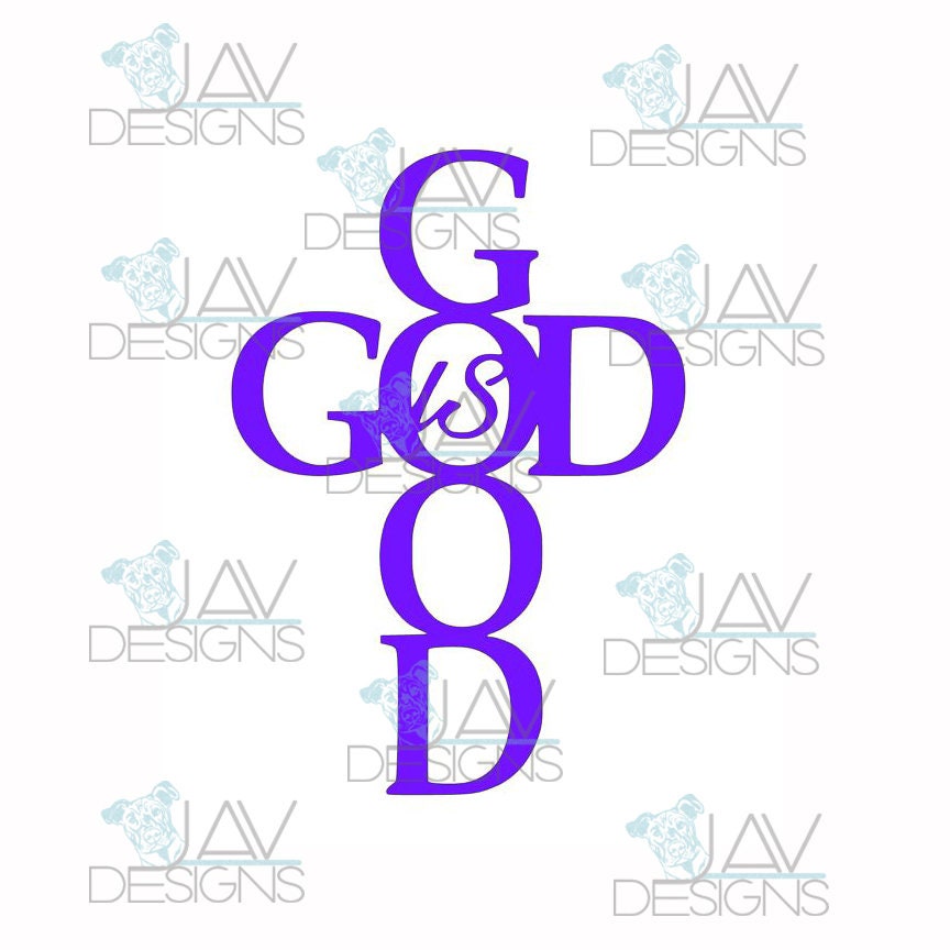 Faith Cross Jesus Cross God is Good Amazing Grace Cross Fish | Etsy