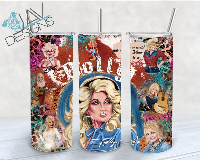 Dolly Parton SEAMLESS DOLLY PNG Tribute Cup for 20 - Etsy