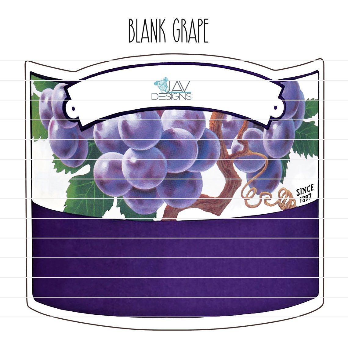 SALE 6 BLANK is My Jam Labels Png for Sublimation Water - Etsy