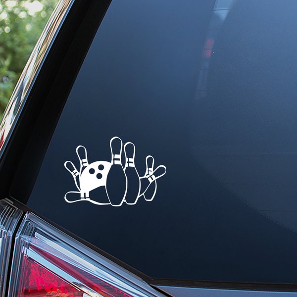 Bowling Sticker - Etsy