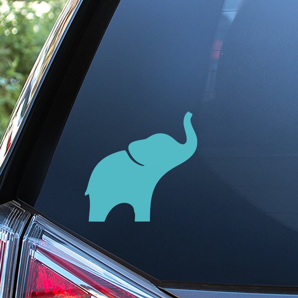 Elephant Car Decal - Etsy