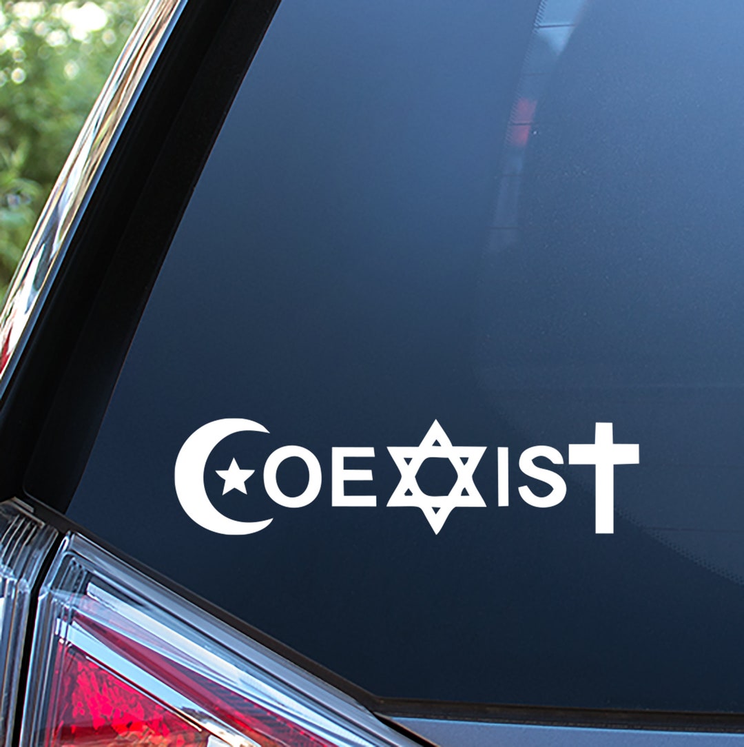 Coexist Sticker for Car Window Bumper or Laptop. Free - Etsy