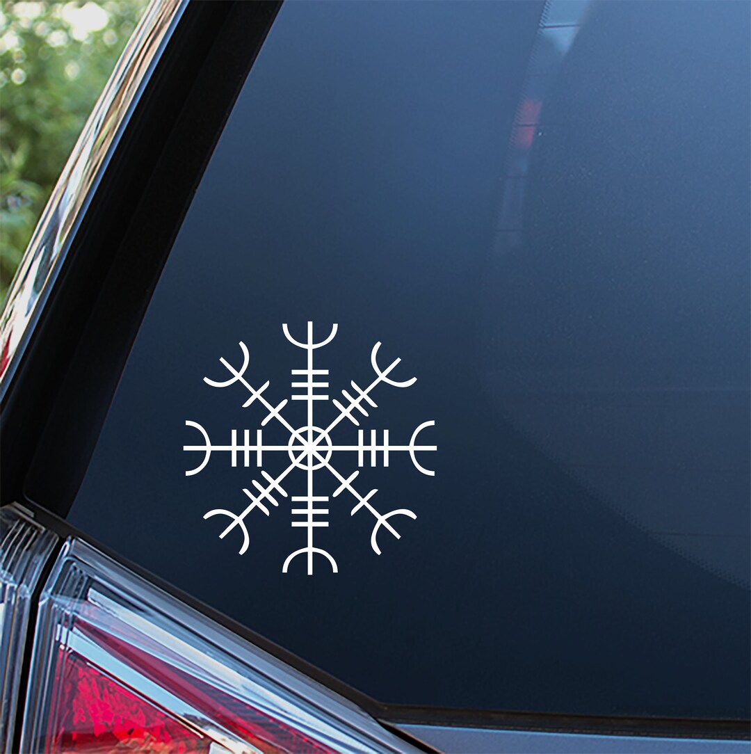 Helm of Awe Sticker for Car Window, Bumper, or Laptop. Free Shipping - Etsy