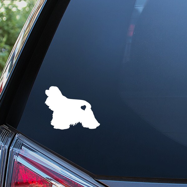 Cocker Spaniel Decal - Etsy