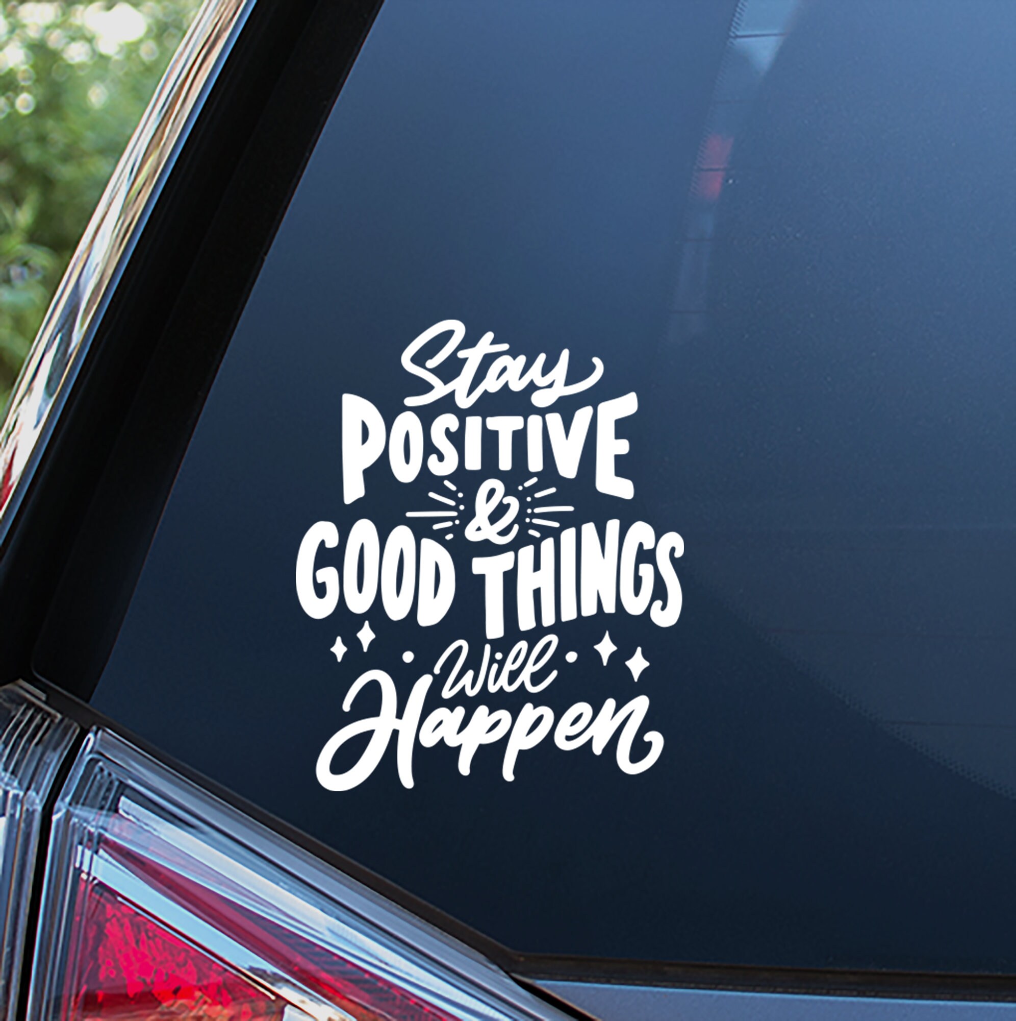 Positivity Notebook Sticker Motivational Sticker Stay Positive Sticker ...