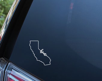California Bumper Sticker | Etsy