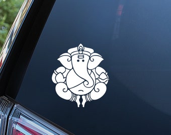 Ganesha Car Sticker - Etsy