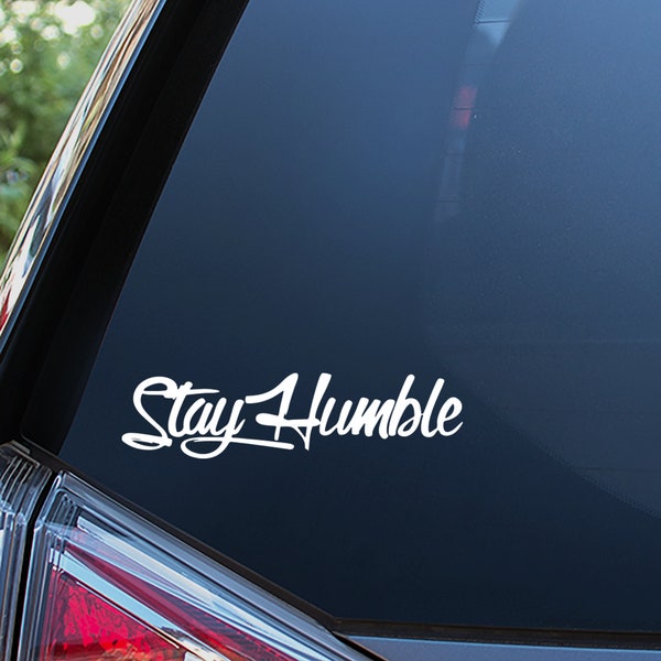 Stay Humble Decal - Etsy