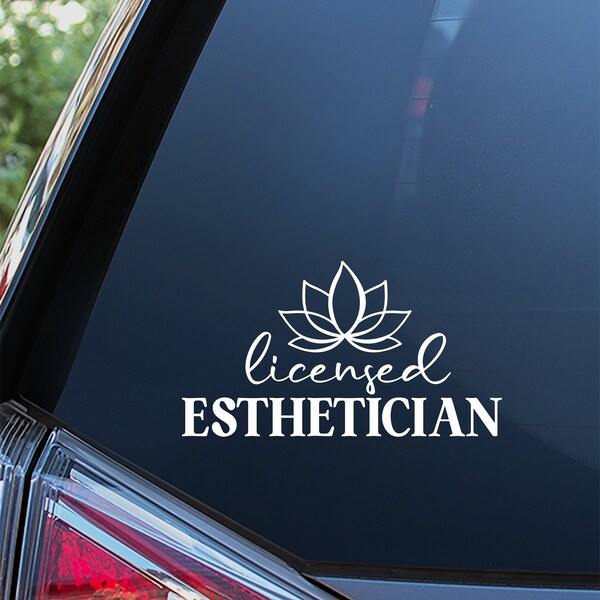 Esthetician Decals - Etsy