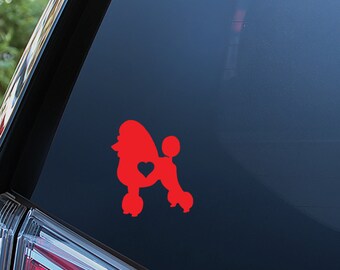 Poodle Bumper Sticker - Etsy