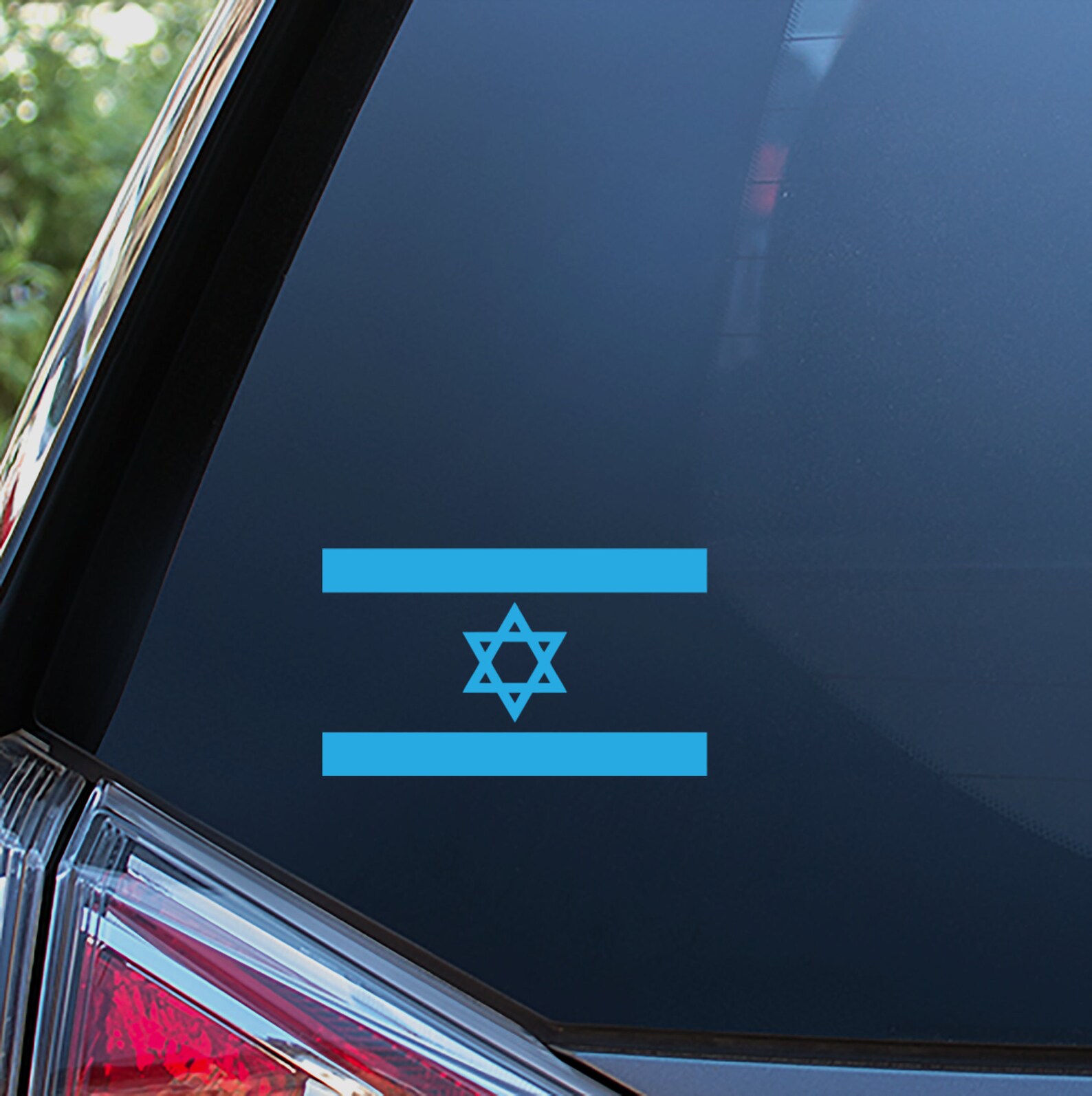 Israel Flag Sticker for Car Window Bumper or Laptop. Free - Etsy