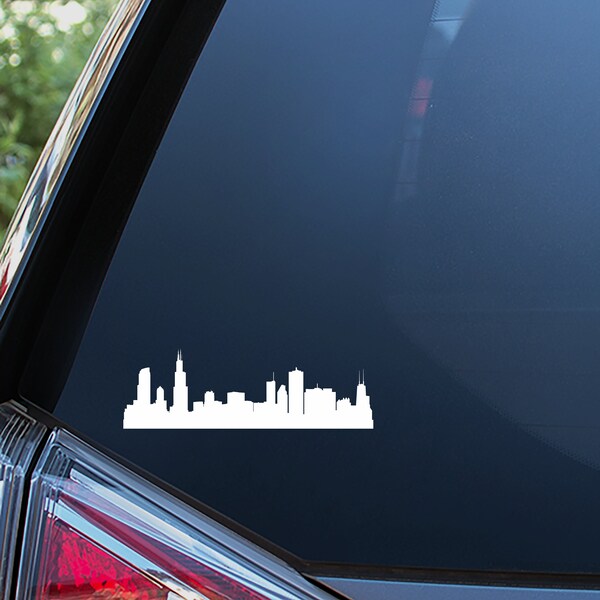 Chicago Skyline Decals - Etsy