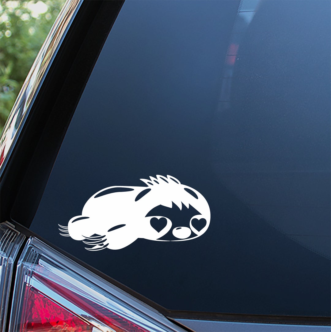 Sloth Love Drunk Sticker for Car Window, Bumper, or Laptop. Free ...