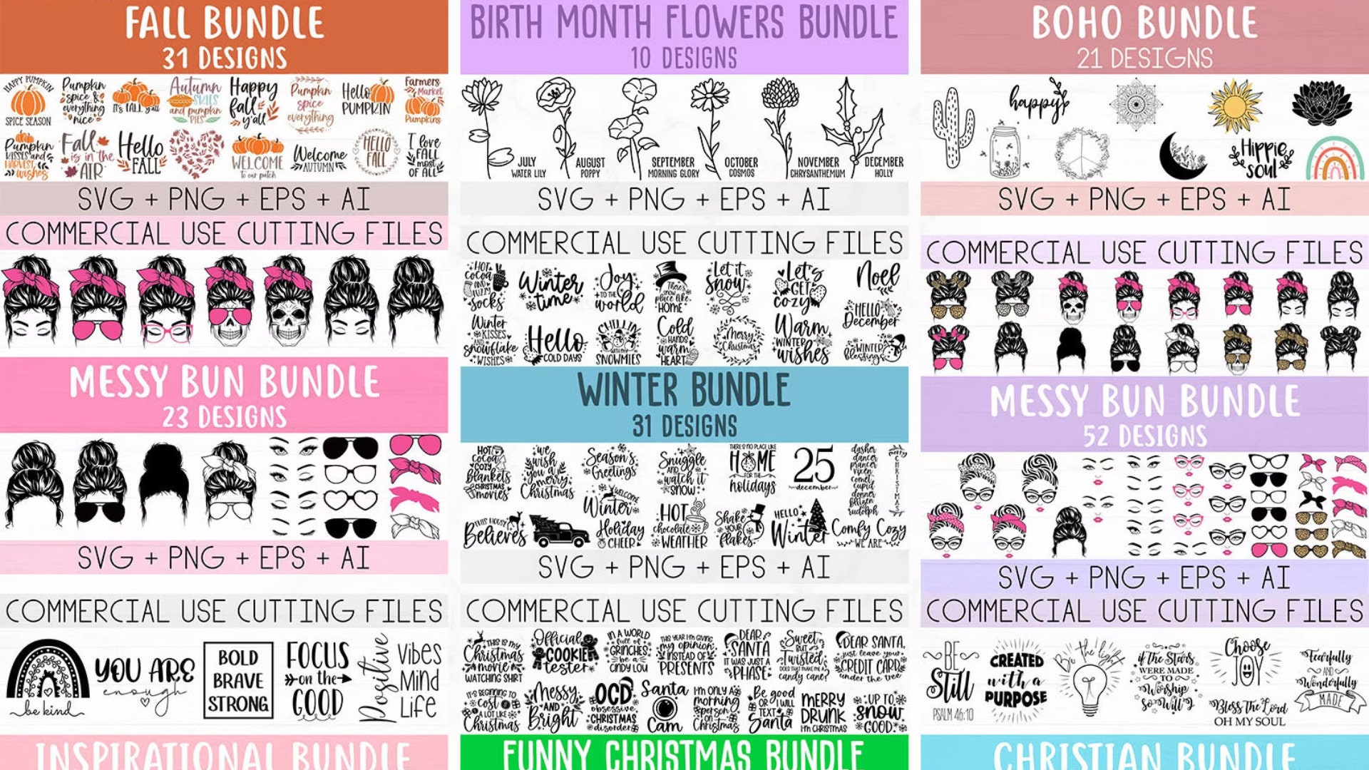 Ultimate SVG Collection: Trendy Shirt Designs, SVG Files for Cricut ...