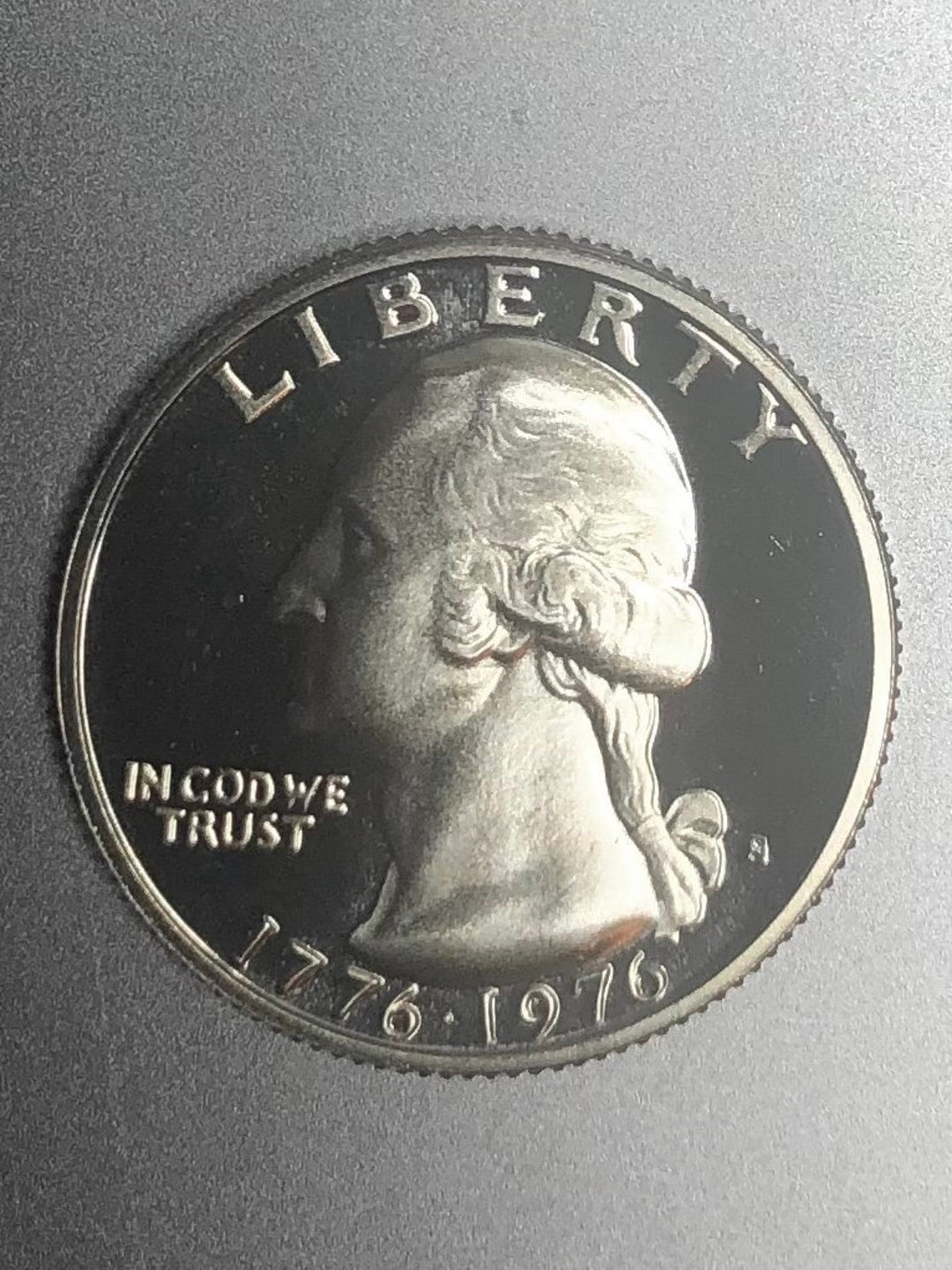 PROOF, 1976 S Bicentennial Clad Proof Washington Quarter Beautiful San ...