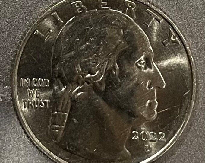 2022 D Obverse Die Gouge U.S. Voto Para La Mujer Quarter Error. - Etsy