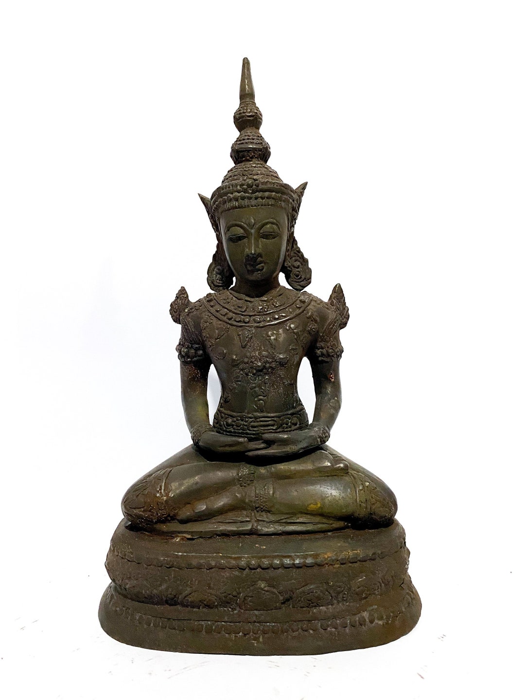 Unique Buddha Guardians Angels 12.6 Inch, Buddha Thai Meditation ...