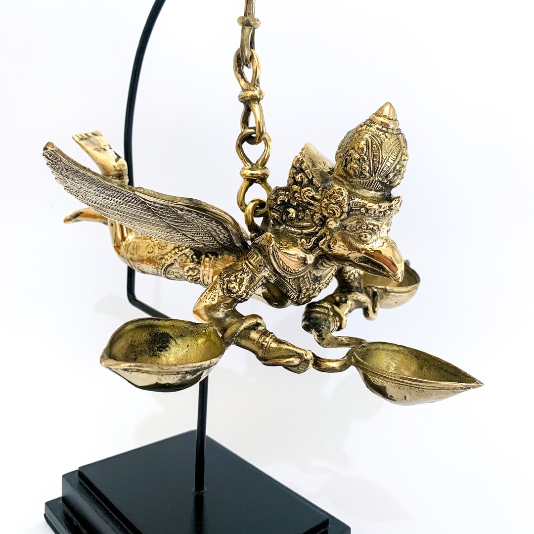 Garuda Vishnu Kencana Brass Statue, Christmas Gift, Flying Garuda ...