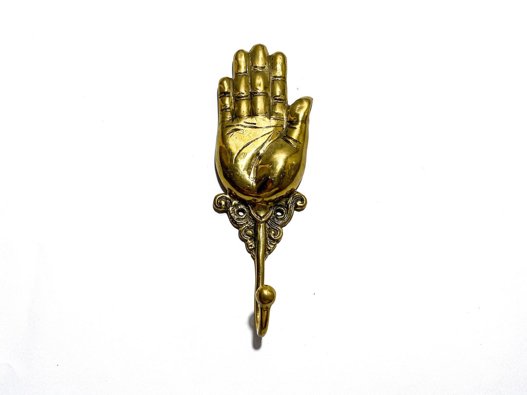 Hand gegossener Messing Wandhaken, Wandhaken, Home Decor, Valentine ...