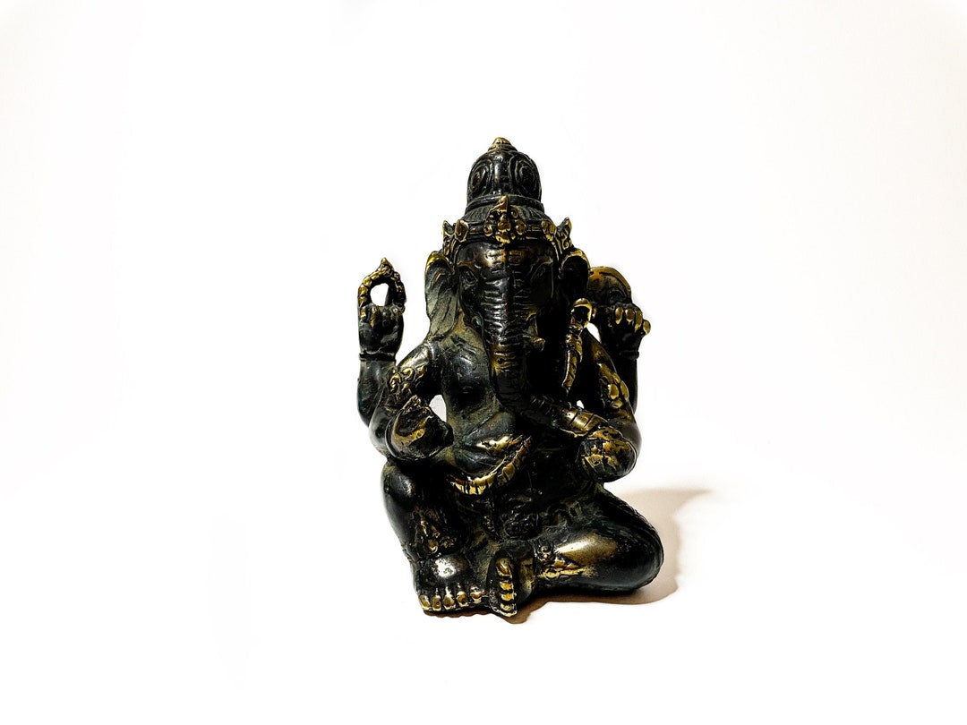 Lord Ganesha, Summer Gift, God Ganesha, Brass Statue, Hindu God, Yoga ...