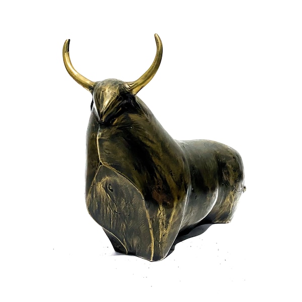 Decorative Bull Ornament - Etsy