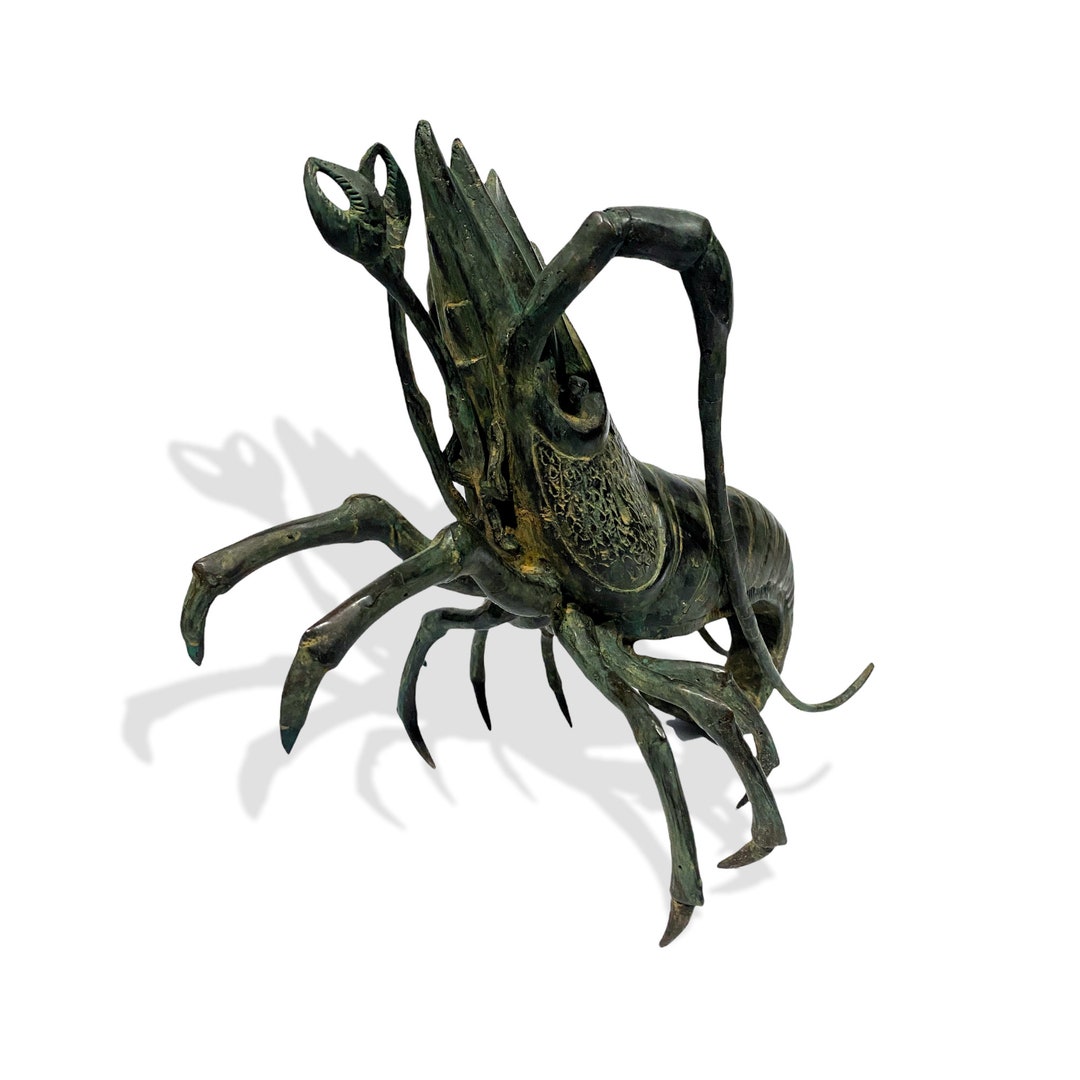 Large Shrimp Figurine 17 Inch, Christmas Gift, Sea Animal Ornament ...