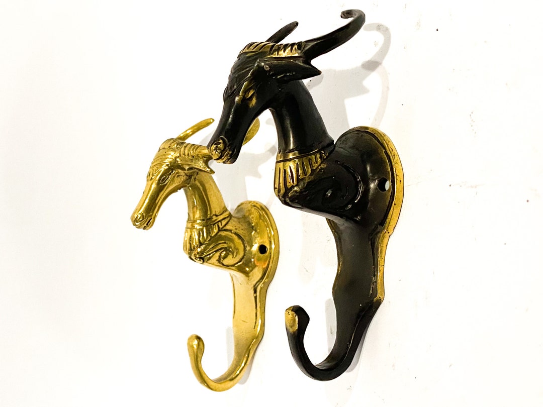 Unique Ox Brass Hook Unique Hook Bull Hook Clothes Hook - Etsy
