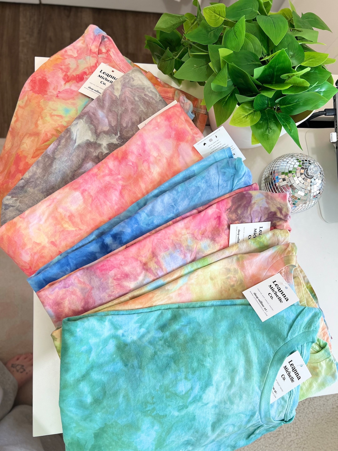 Custom Ice Dyed T-shirts - Etsy