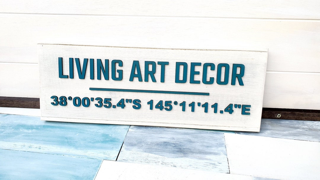 Hand Made and Curated Business Signs With Co-ordinates | Pure Solid ...