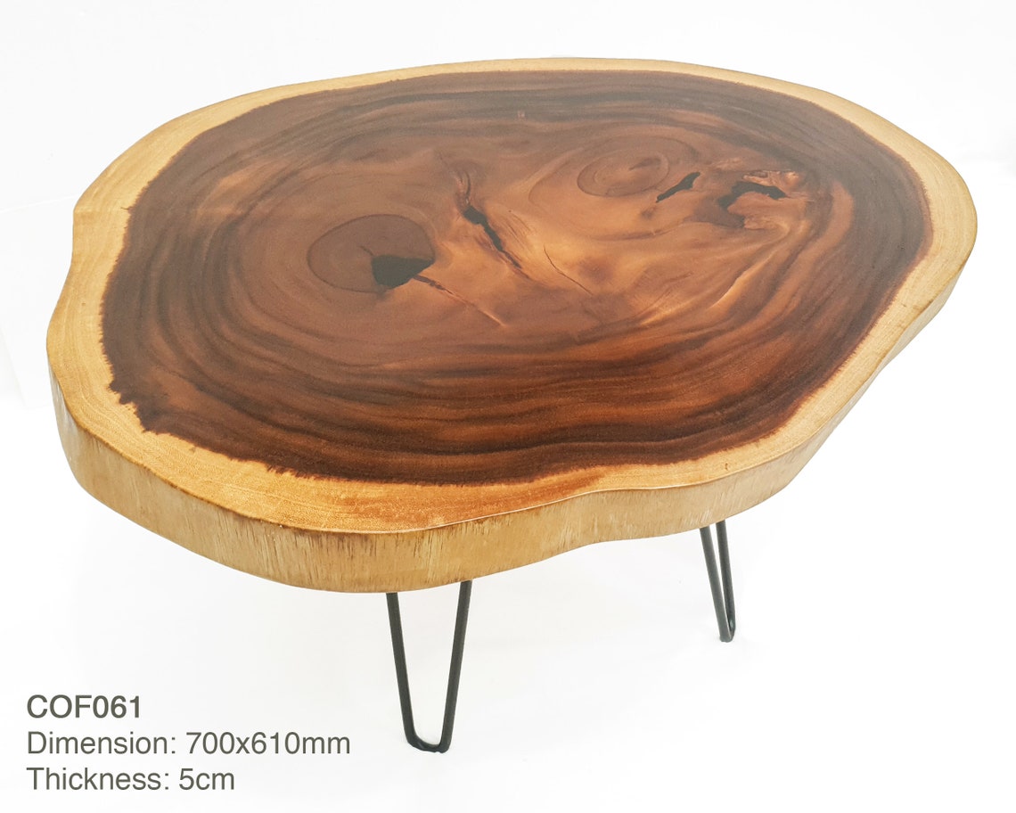 Large Live Edge Centerpiece Coffee Table COF061 NEW COFFEE TABLE ...