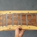 Personalised Live Edge Name Engraved Board / Resin Board Name / Epoxy ...