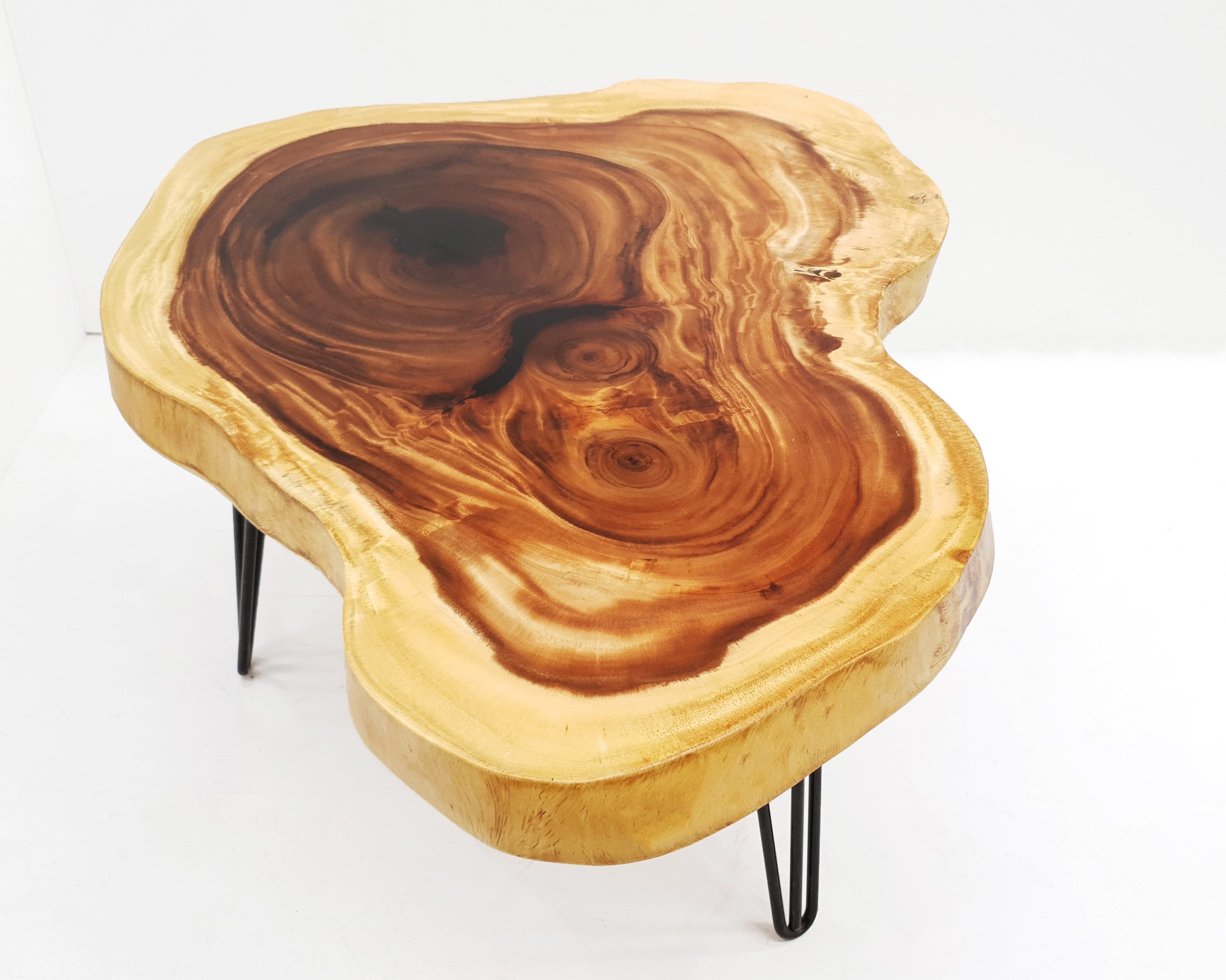 COF030- Live Edge Monkeypod Wood Coffee Table - Etsy