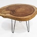 Stunning Pure Live Edge Raintree Timber Coffee Table COF085 NEW COFFEE ...