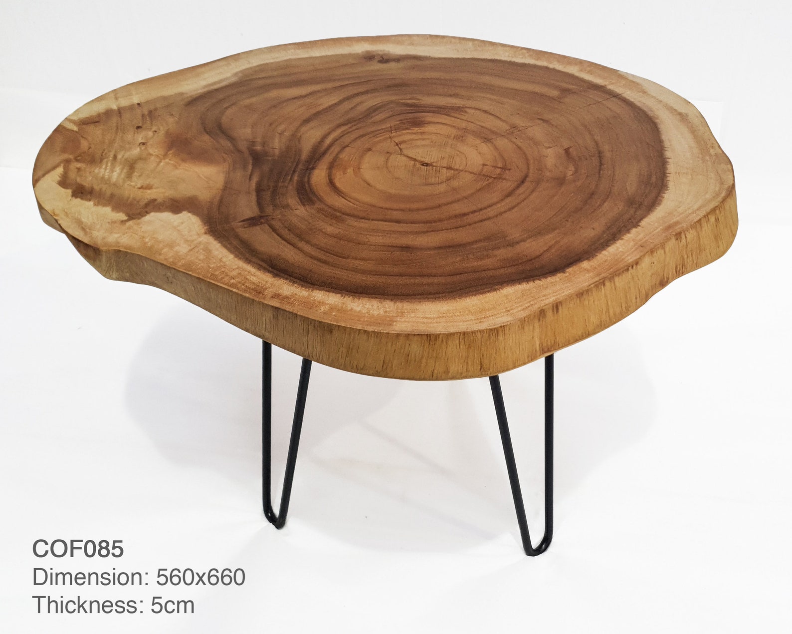 Stunning Pure Live Edge Raintree Timber Coffee Table | COF085 - NEW ...