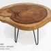 Stunning Pure Live Edge Raintree Timber Coffee Table COF085 NEW COFFEE ...