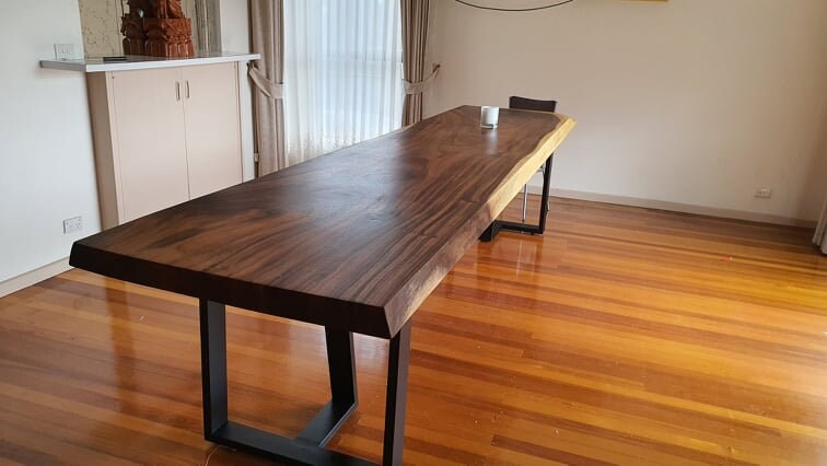 Solid Table | Stunning Live Edge Dining Table- Pre-order Custom Dining ...