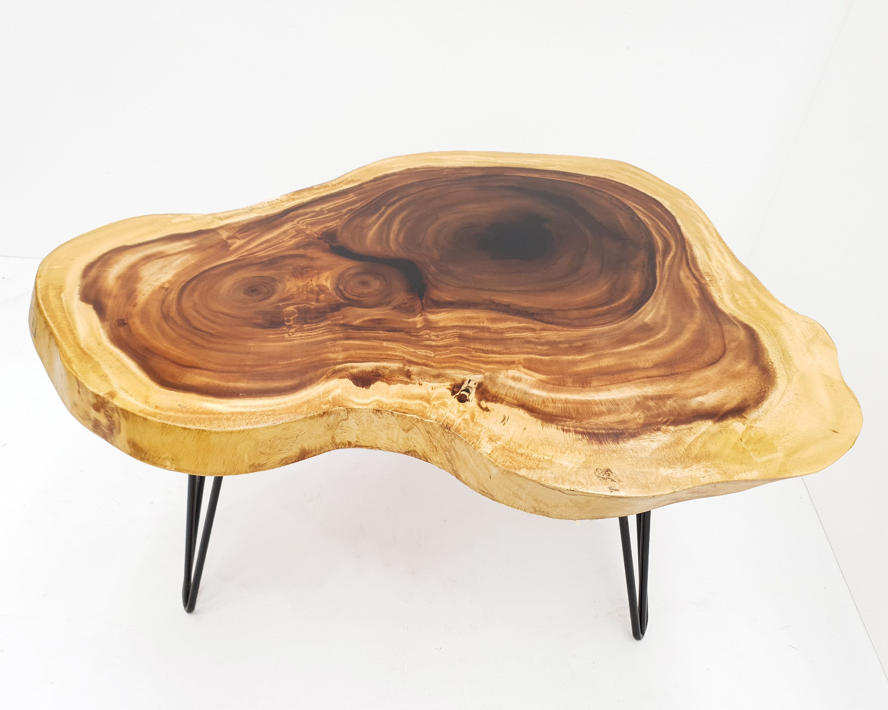 COF030- Live Edge Monkeypod Wood Coffee Table - Etsy