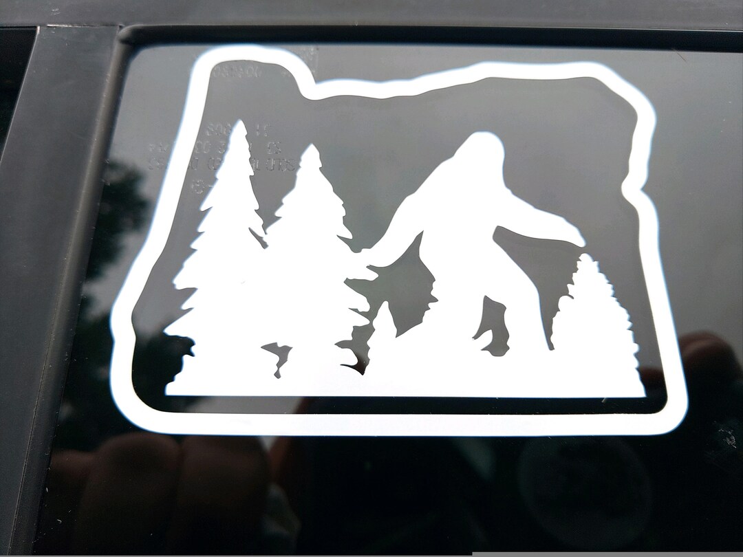 Oregon Sasquatch Vinyl Decal - Etsy