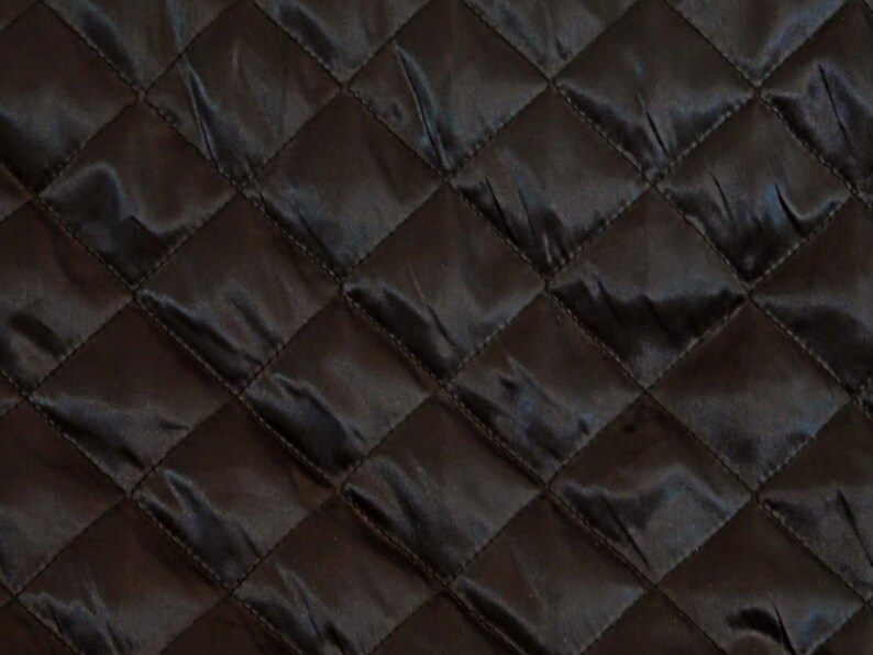 Padded Quilted Satin Lining Fabric 150cm 59 Wide - Etsy