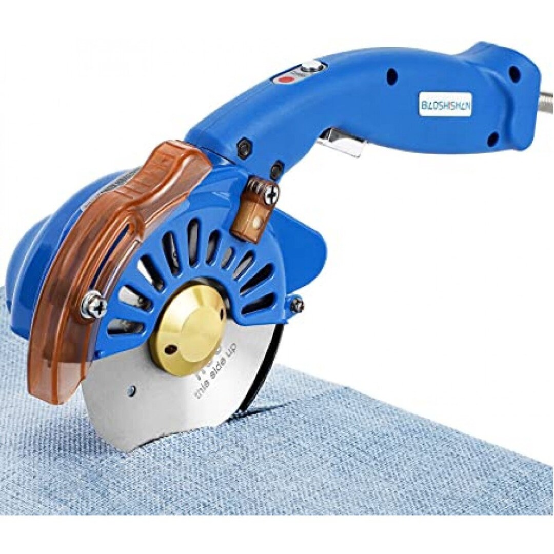 Electric Rotary Cutter - Scissor for Fabrics With 100mm Disc and Low ...