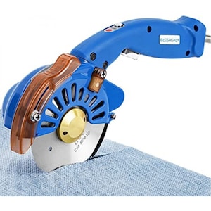 Electric Rotary Cutter - Scissor for Fabrics With 100mm Disc and Low ...