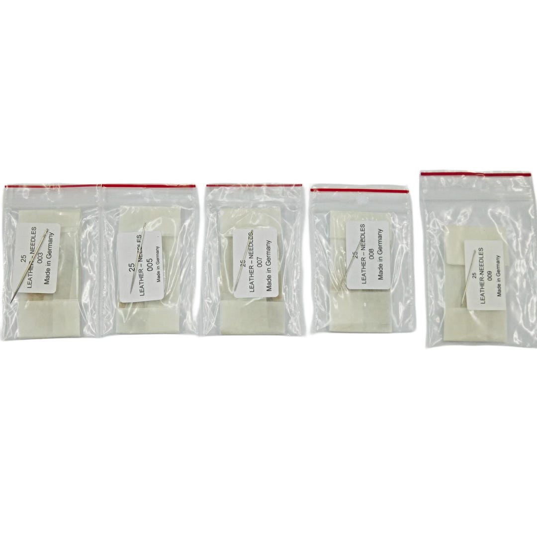 Glover Needles: German Hand Sewing Needles for Leather & Fur - 25 Pack ...