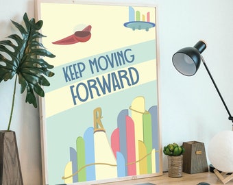 Keep Moving Forward - Etsy