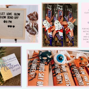 Halloween Ghost Teacher/employee Appreciation Gift Tag - DIGITAL - Etsy