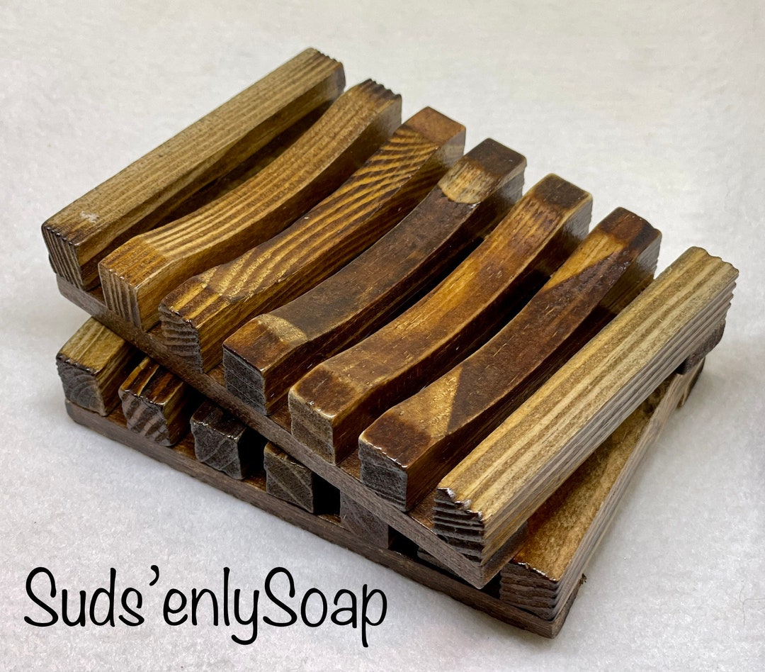 Soap Dish, Rustic Soap Dish, Wood Soap Dish, Vented Soap Dish, Soap ...