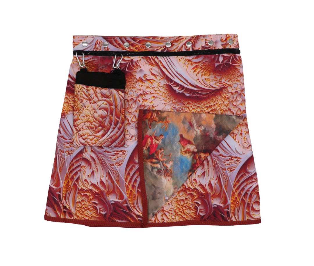 Athena Harvest Long Skirt - Reversible Maxi Skirt - Wrap Boho Skirt ...