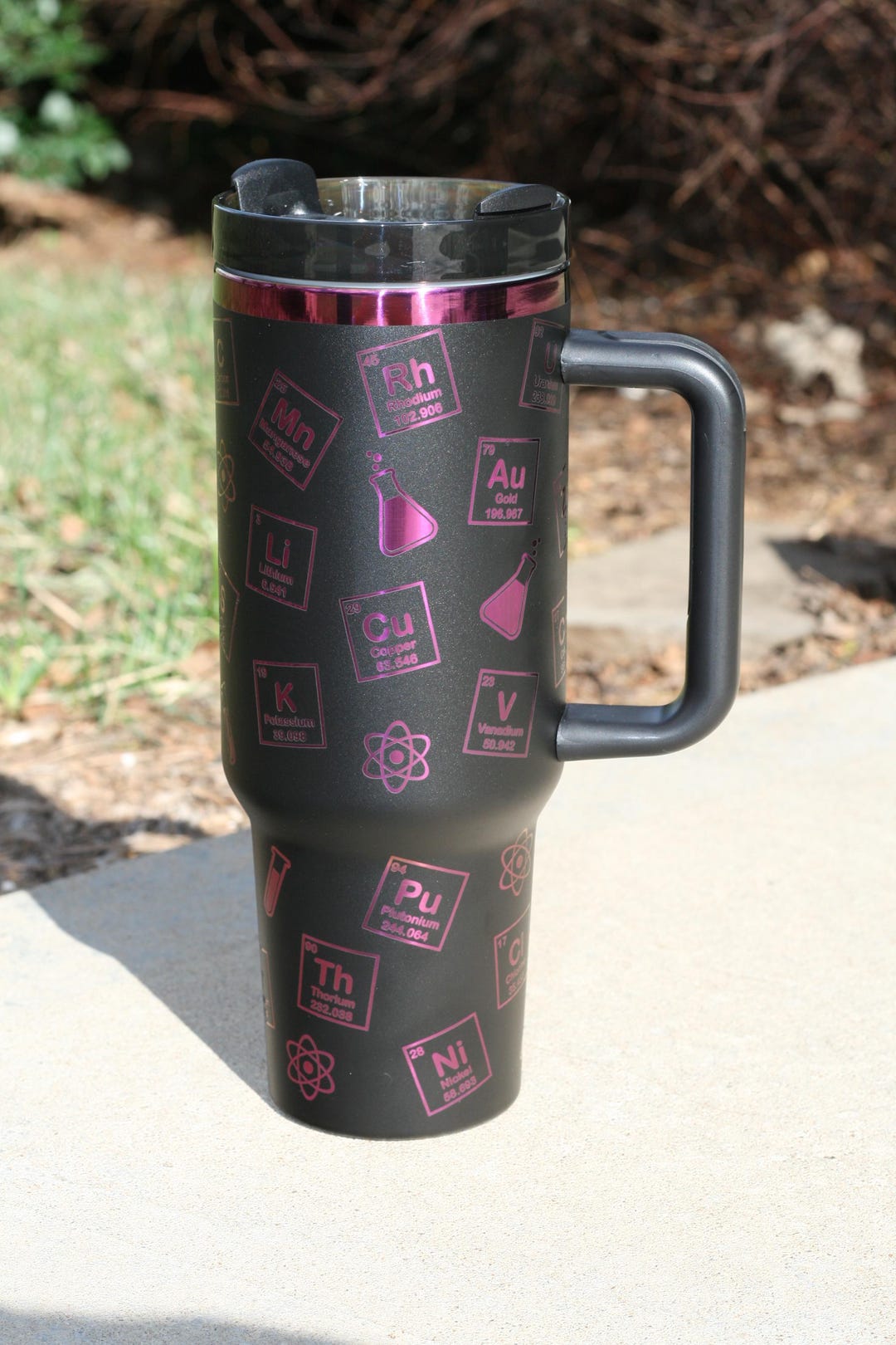 Periodic Table Tumbler 40 Oz – Laser Engraved Chemistry Gift ...